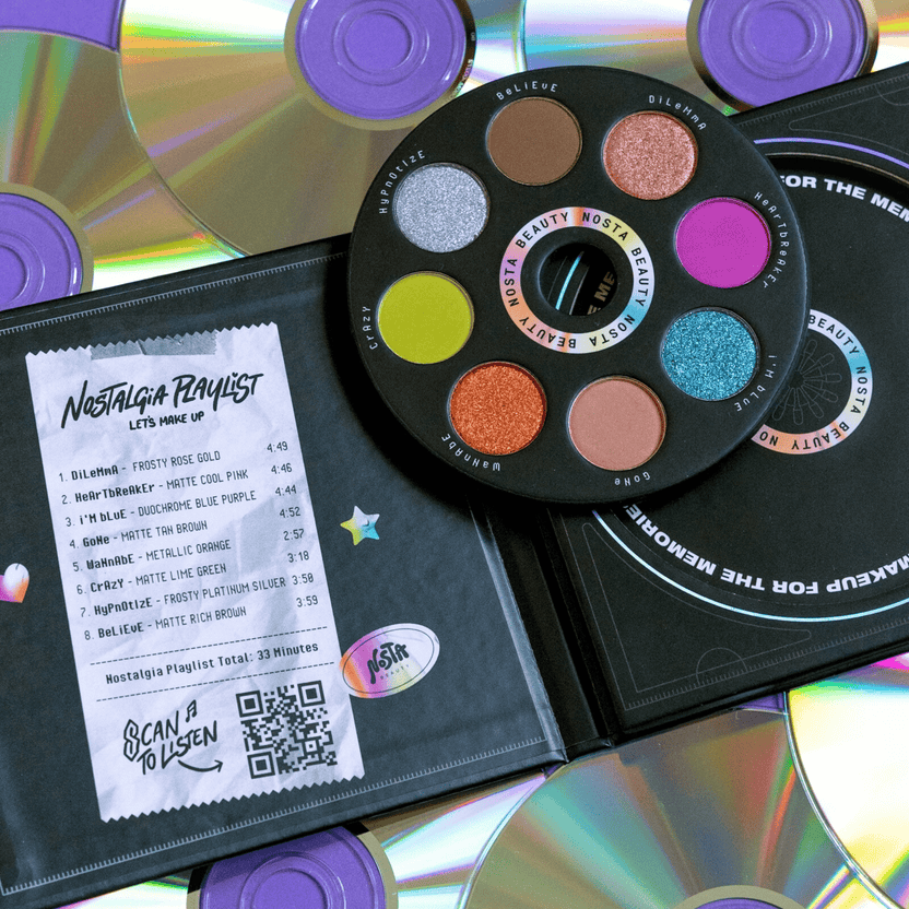 Let's Make Up! CD Shadow Palette | Nosta Beauty